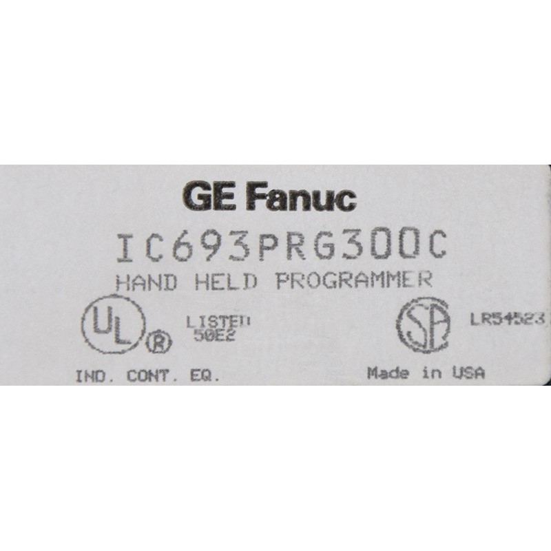 GE Fanuc IC693PRG300C HMI Handheld Programmer Controller Keypad