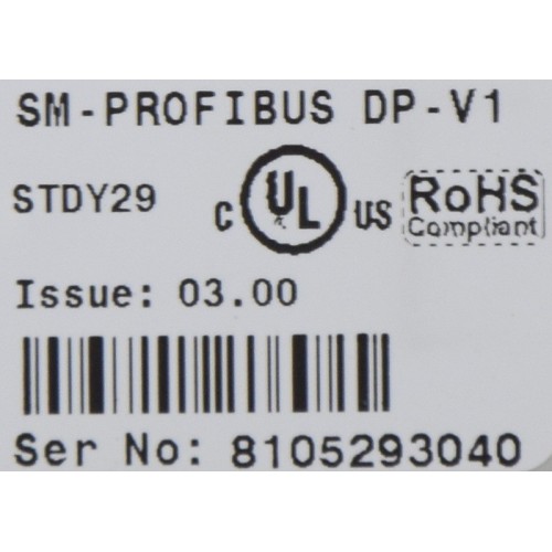 CONTROL TECHNIQUES SM-PROFIBUS DP-V1 STDY29