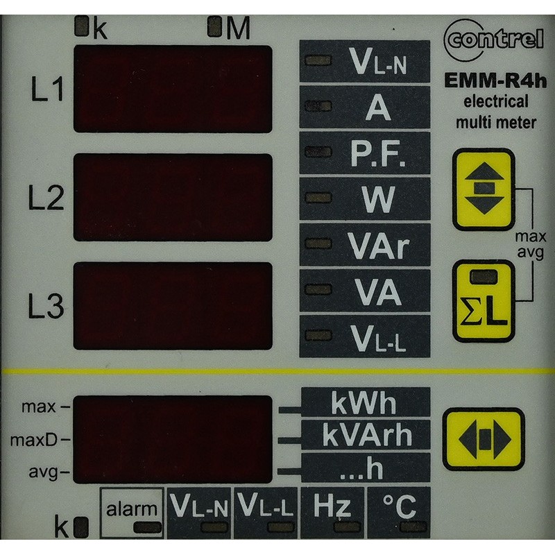 Contrel EMM-R4h Electrical multi meter