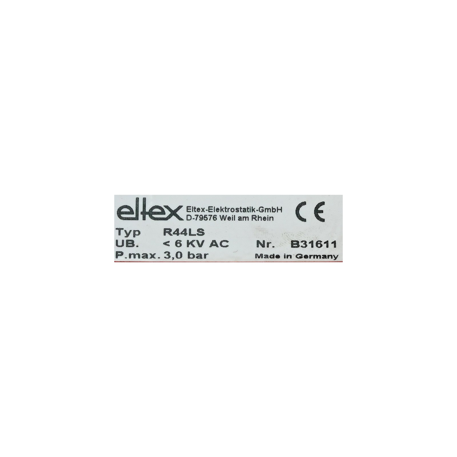 Eltex R44LS Discharging bar with integrated air duct