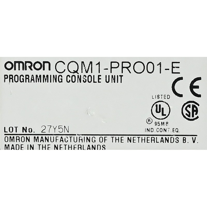 Omron CQM1-PRO01-E Programming Console Unit CQM1PRO01E