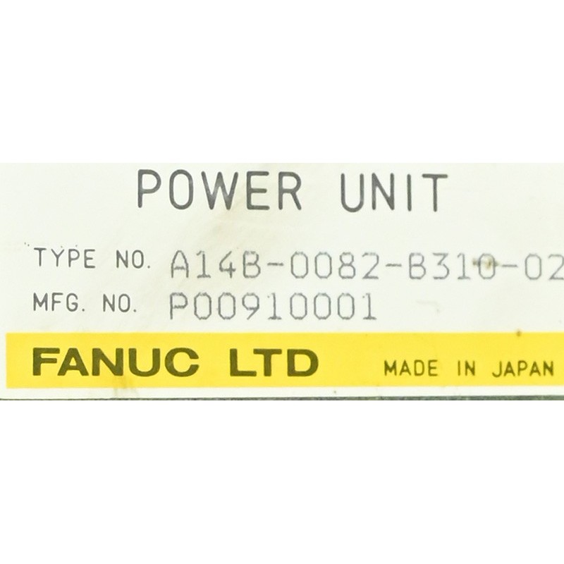 Fanuc A14B-0082-B310-02 Laser Power Supply A14B0082B31002