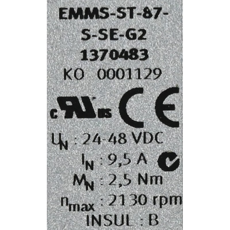 Fanuc EMMS-ST-87-S-SE-G2 1370483 Stepper Motor