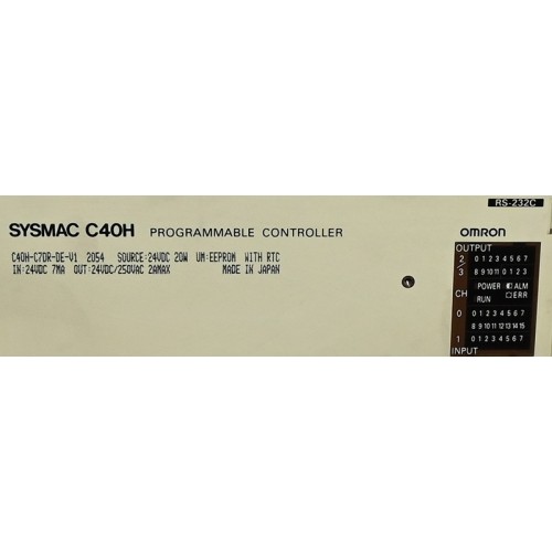Omron Sysmac C40H Programmable Controller RS-232C