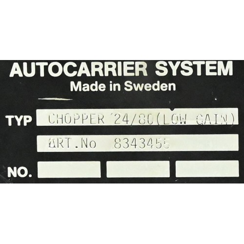 Autocarrier System 8343510 Chopper 24/80