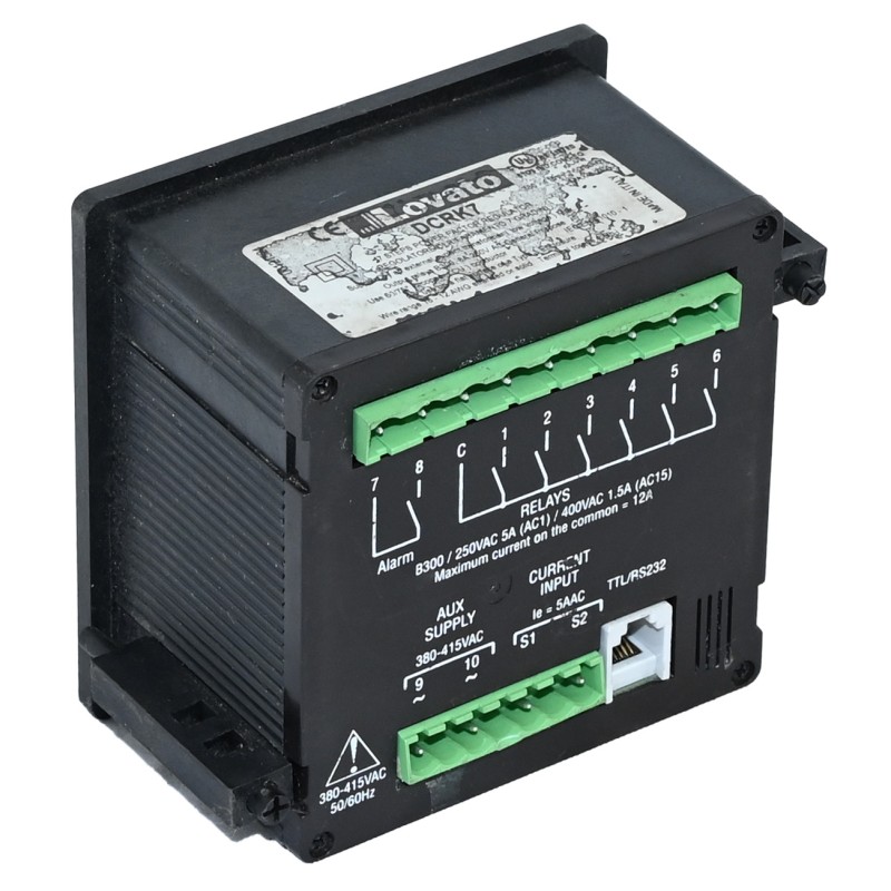 Lovato DCRK7 Power Factor Controller