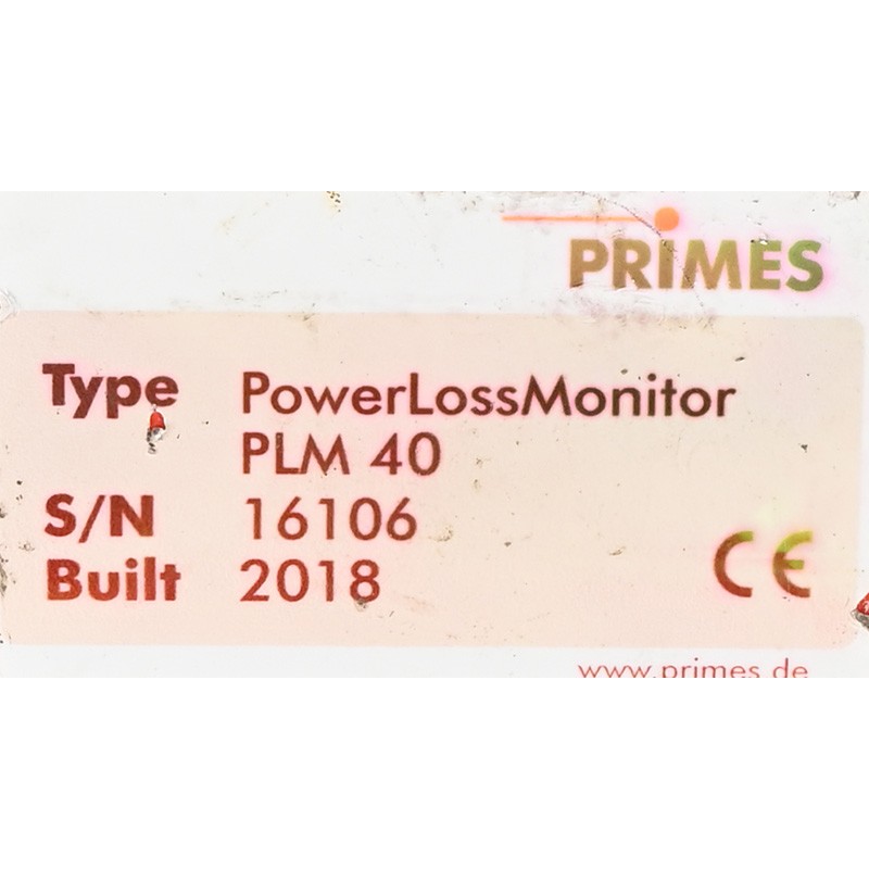 Primes PLM 40 PowerLossMonitor PLM40