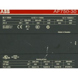 ABB AF750-30 Contactor Switch AF75030