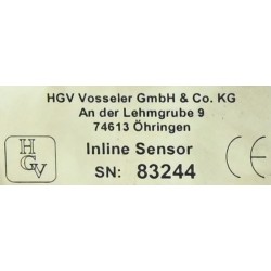 HGV Inline Sensor 400 Image Processing System