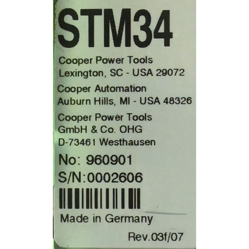 Cooper STM34 Servo Drive 960901