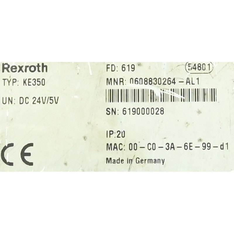 Rexroth KE350 Communication Module 0608830264-AL1