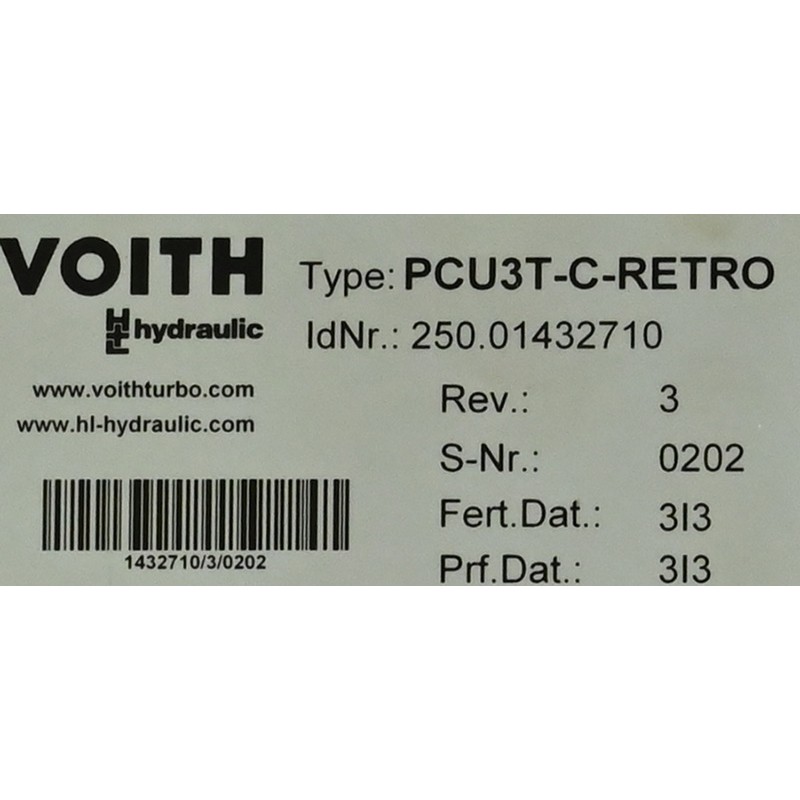 Voith PCU3T-C-RETRO Control punching head 250.01432710 Trumpf
