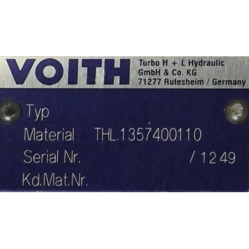 Voith THL.1357400110 Valve