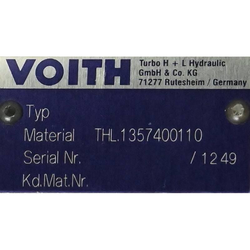 Voith THL.1357400110 Valve