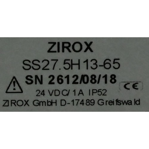 Zirox SS27.5H13-65 Oxygen Probe
