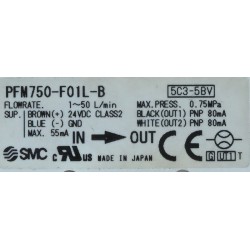 SMC PFM750-F01L-B Digital Flow Switch