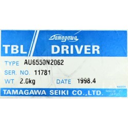 Tamagawa TBL Driver AU6550N2062 Servo Drive