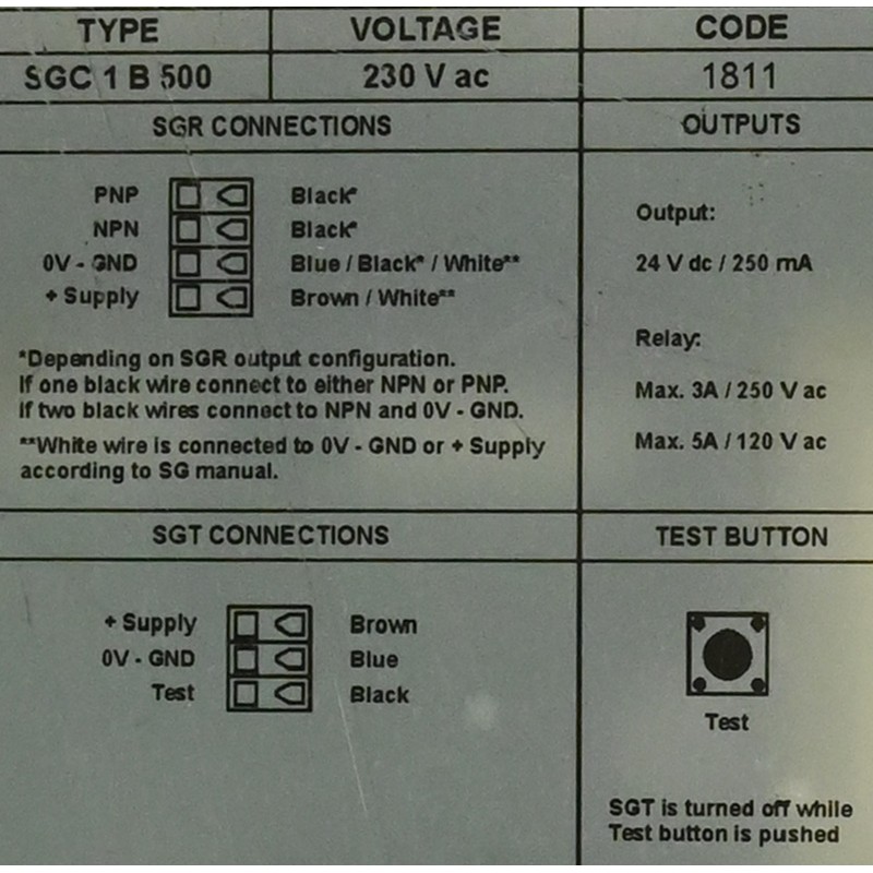 Sitron SGC 1 B 500 Sensor