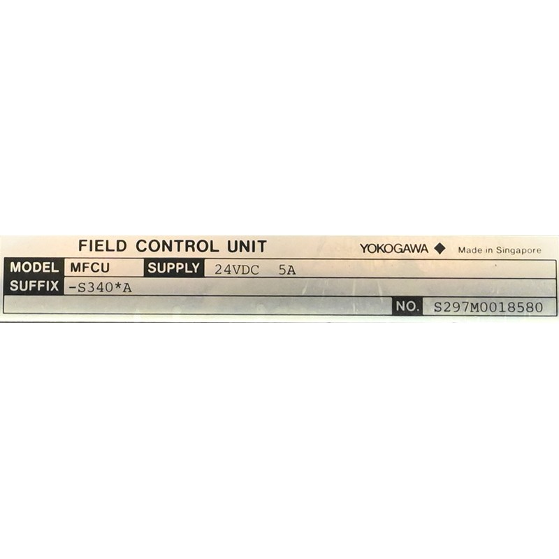 Yokogawa MFCU-S340*A Field Control Unit MFCU