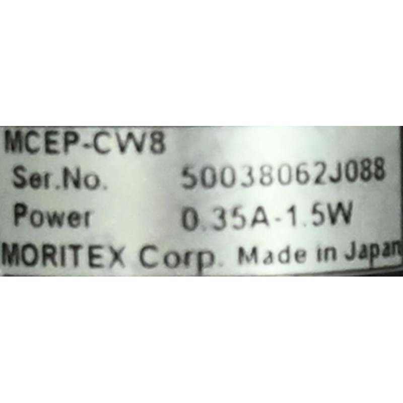 Moritex MCEP-CW8 LED Power Source