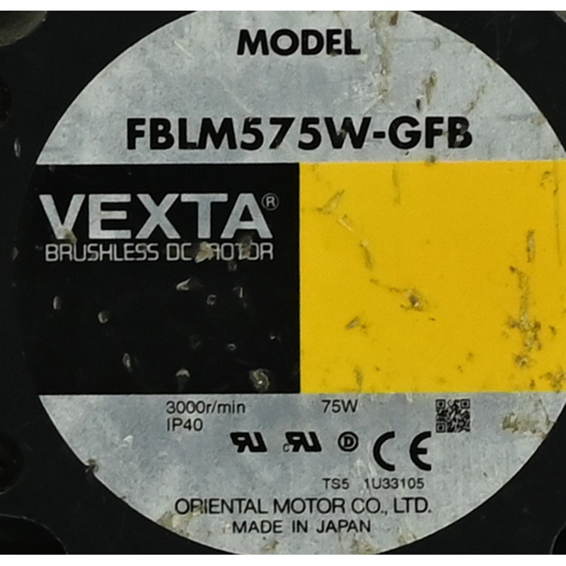 Oriental Motor Vexta FBLM575W-GFB Brushless DC Motor GFB5G20