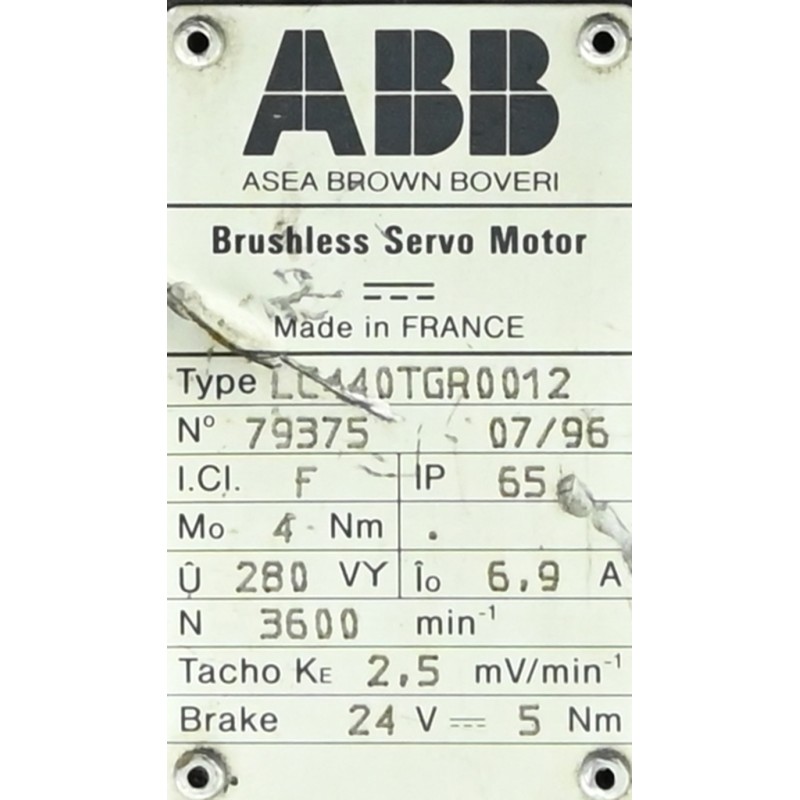 ABB LC440TGR0012 Servo Motor