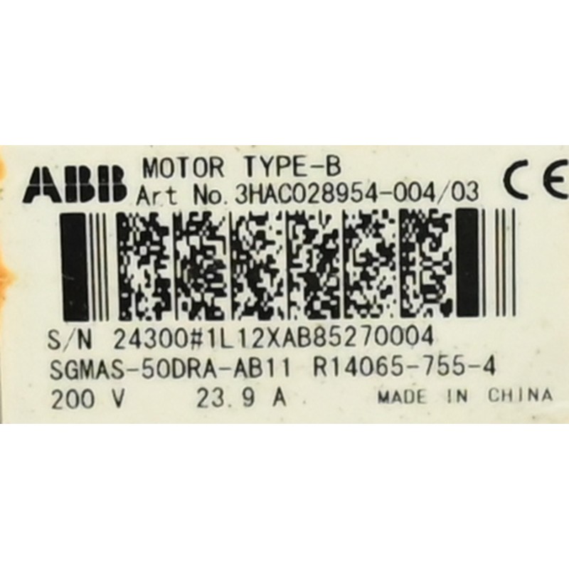ABB 3HAC028954-004/03 Servo Motor 3HAC028954004