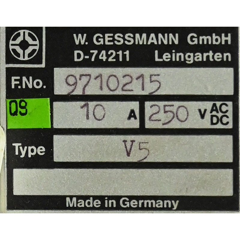 Gessmann 9710215 Multi Axis Controller