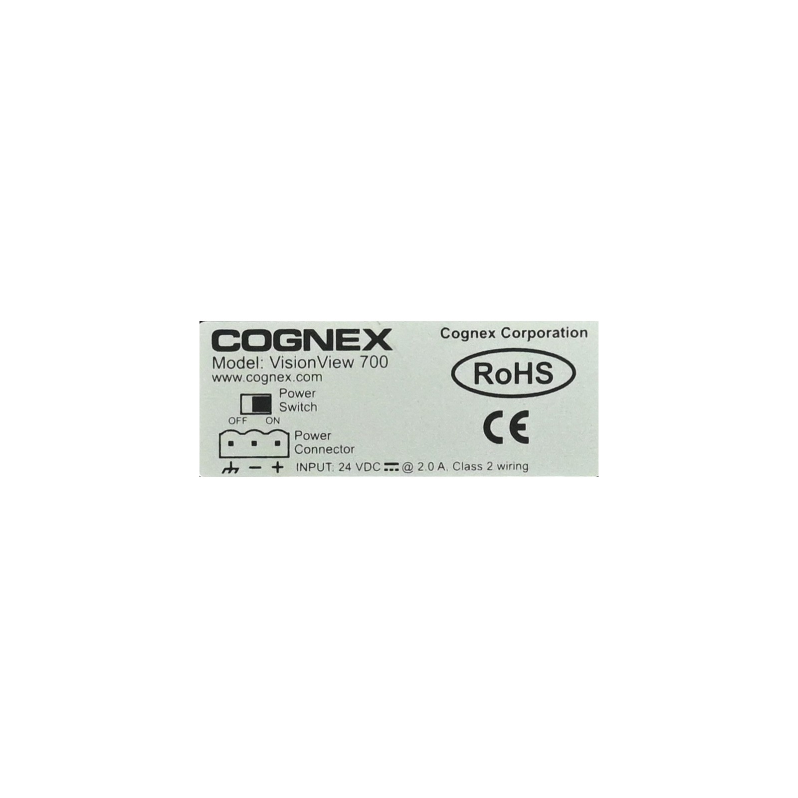Cognex 821-0004-2R VisionView 700 Camera Display