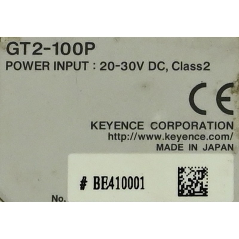Keyence GT2-100P Large Display Amplifier