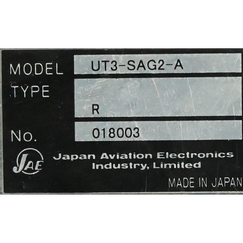 JAE UT3-SAG2-A Touch Panel