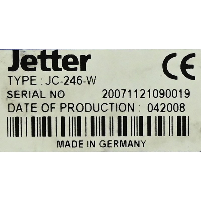 Jetter JC-246-W JetWeb Controller