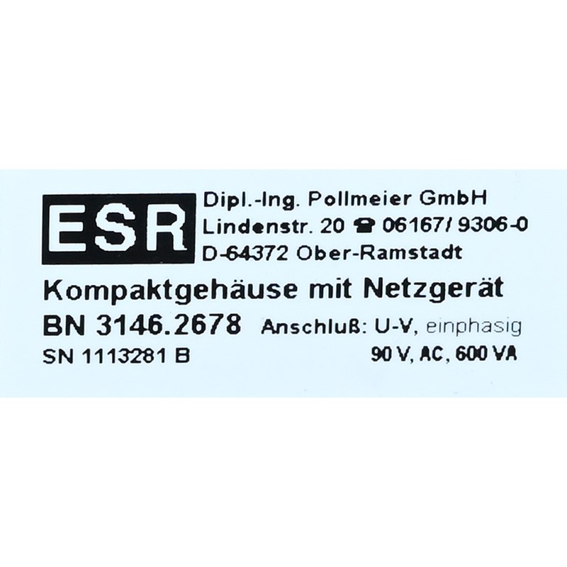 ESR BN 3146.2678 Power Supply