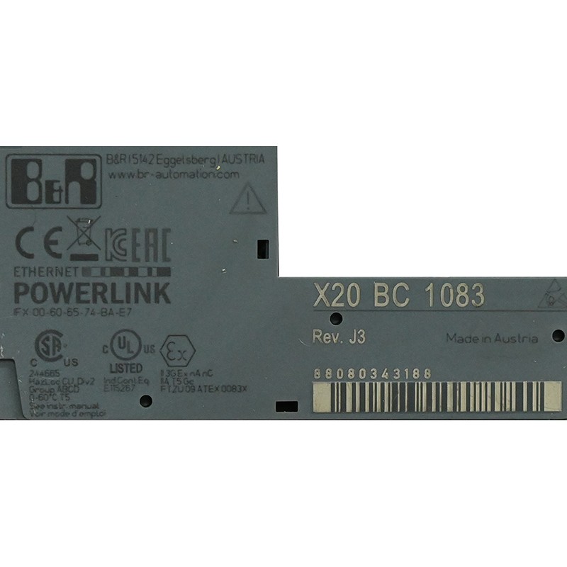 B&R X20 BC 1083 X20BC1083 Bus Controller