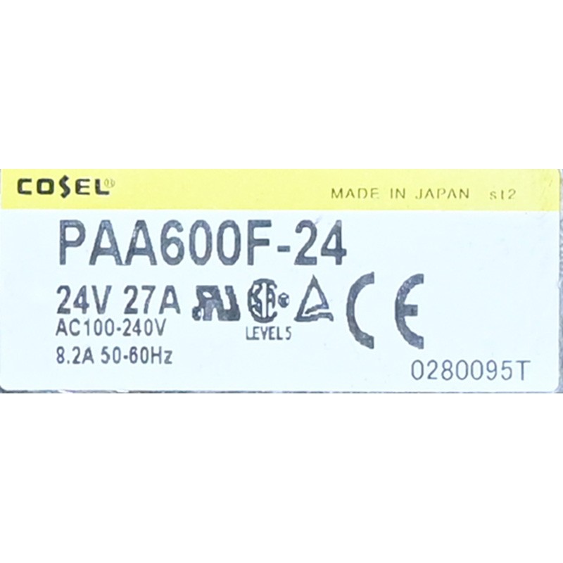 Cosel PAA600F-24 Power Supply
