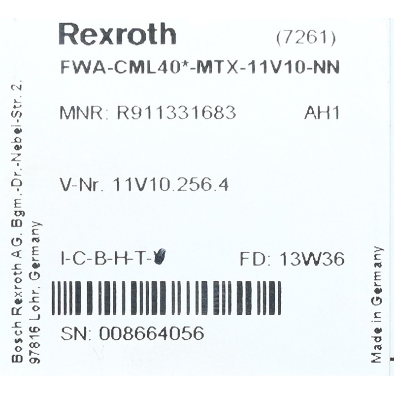 Rexroth FWA-CML40*-MTX-11V10-NN R911331683 Card