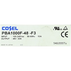 Cosel PBA1000F-48-F3 Power Supply