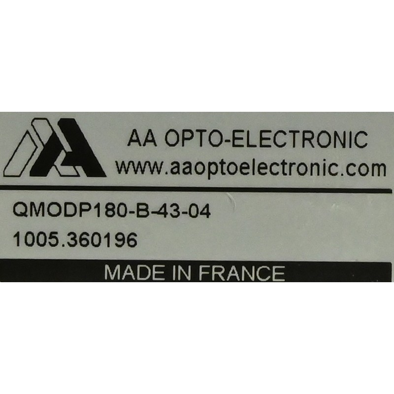 AA OPTO QMODP180-B-43-04 Standard Q-Switch