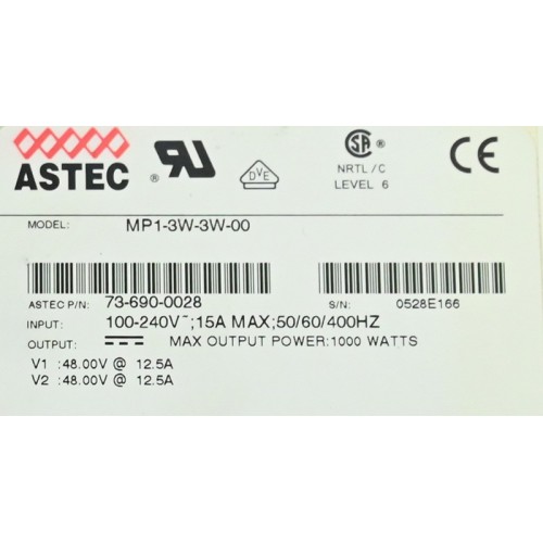 Astec MP1-3W-3W-00 73-690-0028 Power Supply