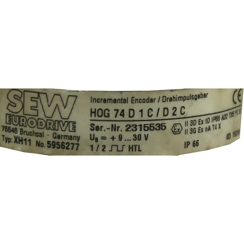 SEW HOG 74 D 1 C / D2C Incremental Encoder