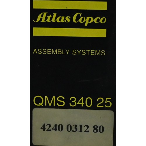 Atlas Copco QMS 340 25 4240 0312 80 Assembly Systems