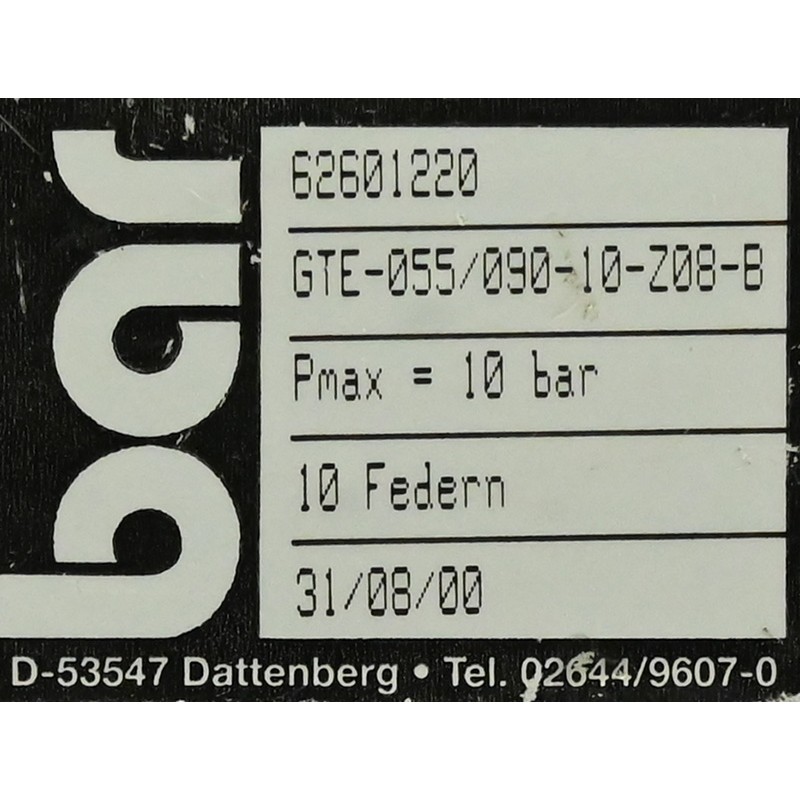 Bar GTE-055/090-10-Z08-B