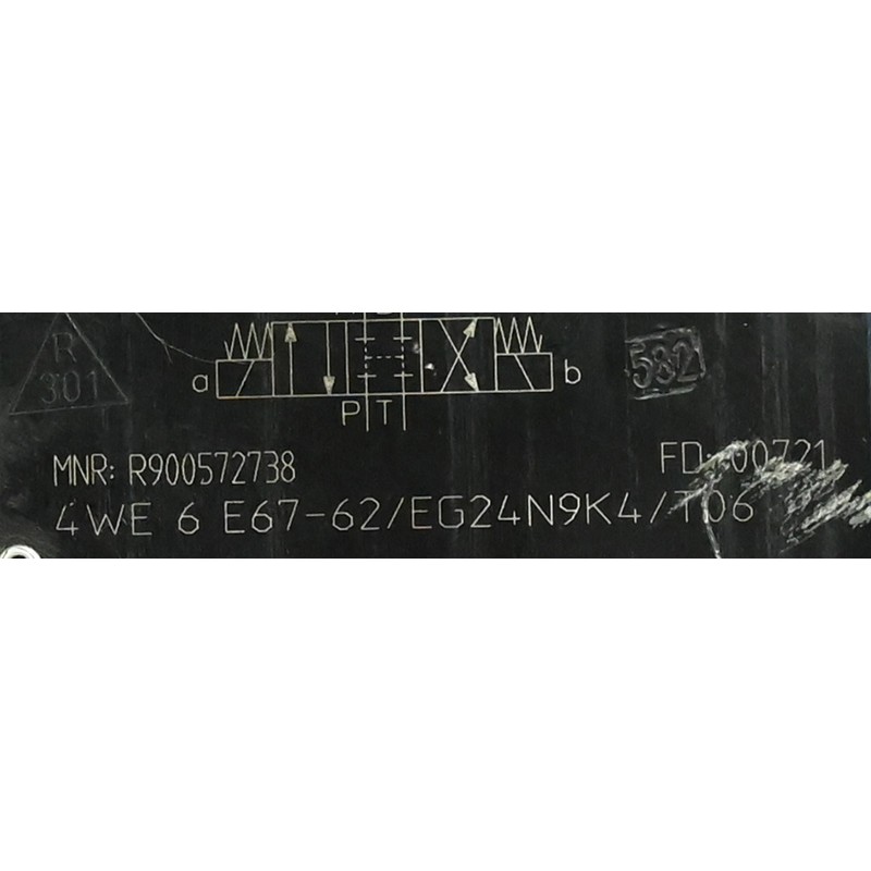 Rexroth 4WE6E67-62/EG24N9K4/T06 Directional Spool Valve