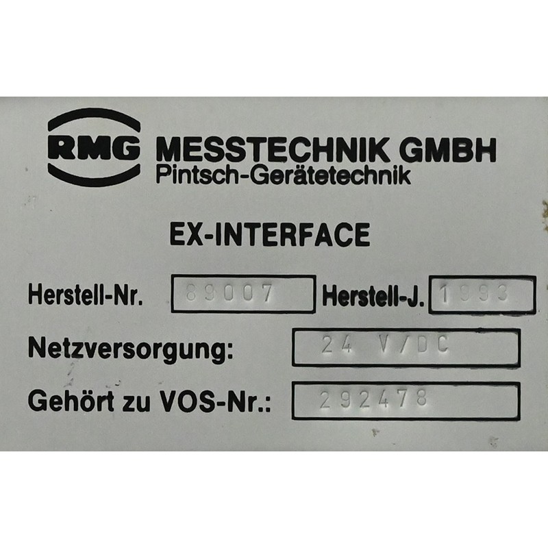 RMG 89007 EX-Interface Power Supply