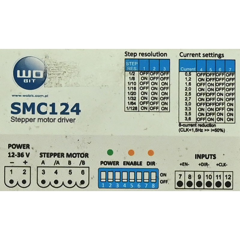 WObit SMC124 Stepper Motor Driver