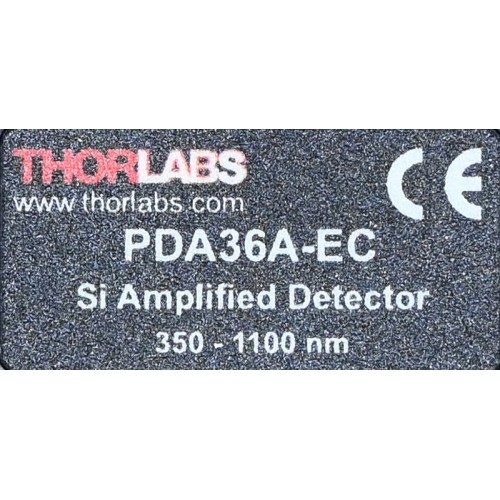 Thorlabs PDA36A-EC Si Amplified Detector