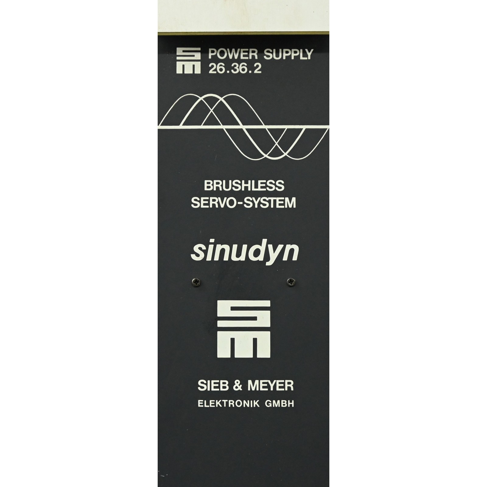 Sieb & Meyer 26.36.2 Sinudyn Power Supply