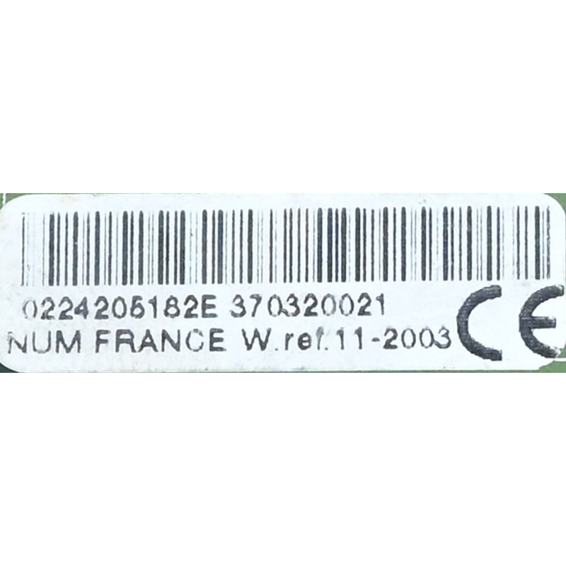 Num 1060 0224205182E Control Panel