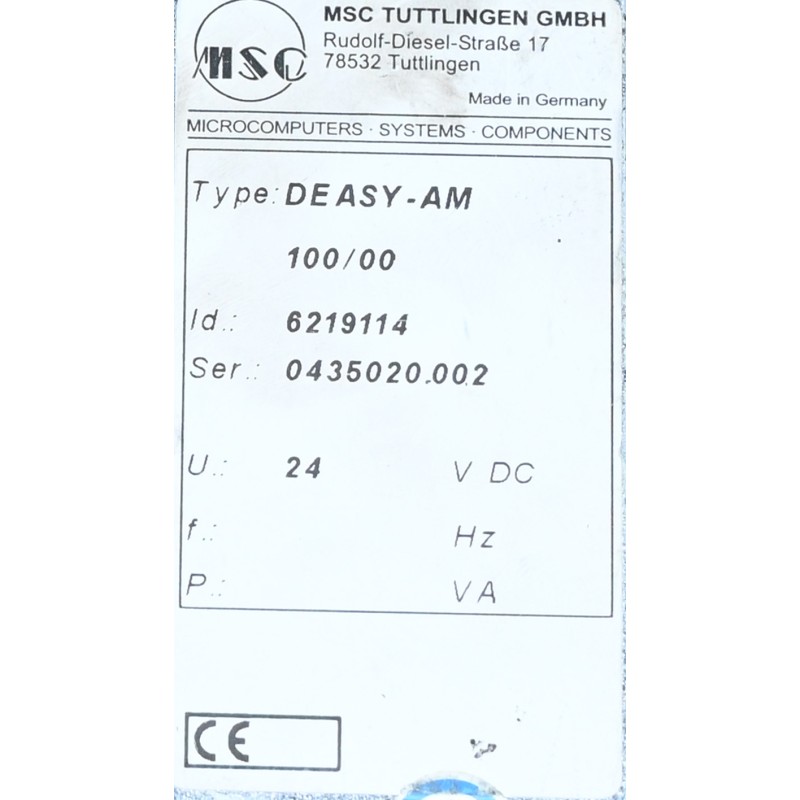 MSC DEASY-AM 100/00 6219114 Controller