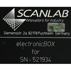 Scanlab electronicBOX for varioSCAN Laser